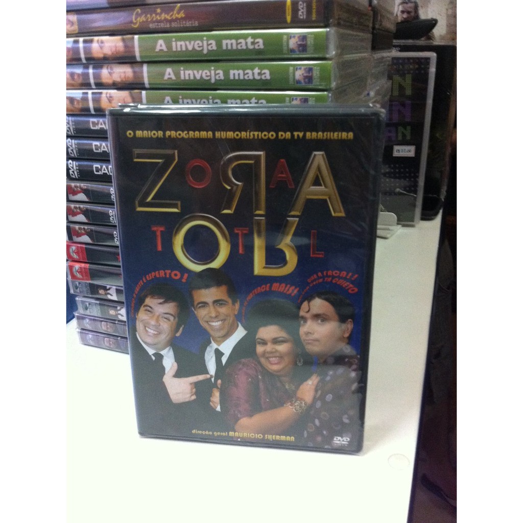 Dvd Original Zorra Total (lacrado) | Shopee Brasil