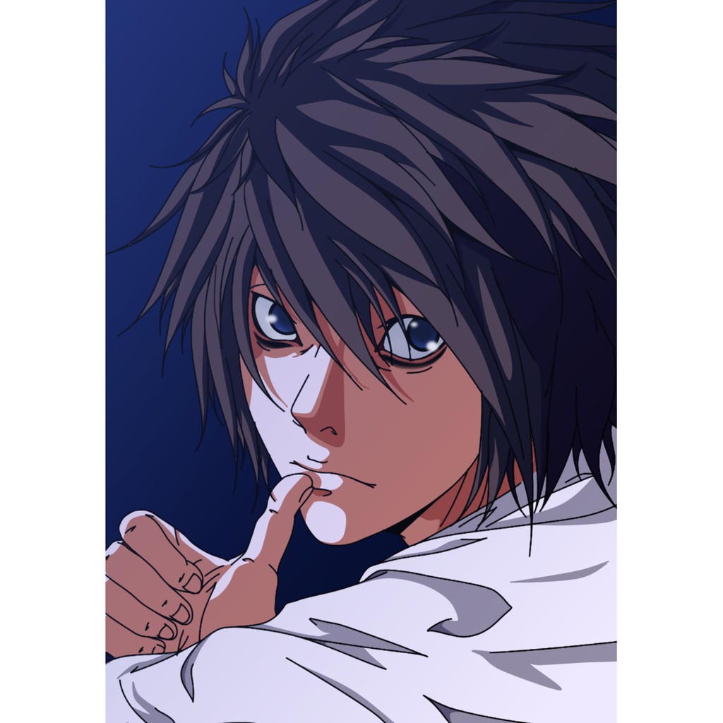 Placa Decorativa | Death Note | L 4 | A4 | Shopee Brasil