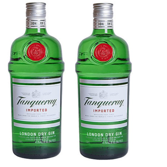 Kit Gin Tanqueray London Dry 750ml 2 Unidades | Shopee Brasil