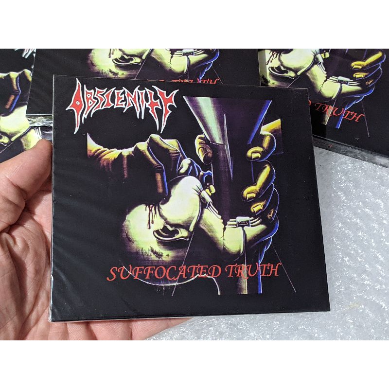 CD Obscenity - Suffocated Truth (Slipcase) | Shopee Brasil