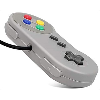 Controle Joystick Usb Super Nintendo Snes Pc Jogos Emulador | Shopee Brasil