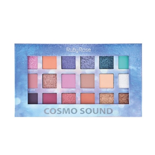 Paleta de sombra cosmo sound Ruby Rose | Shopee Brasil