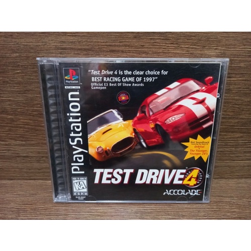 Test Drive 4 Ps1 Somente Caixa E Manual Original - Escorrega o Preço