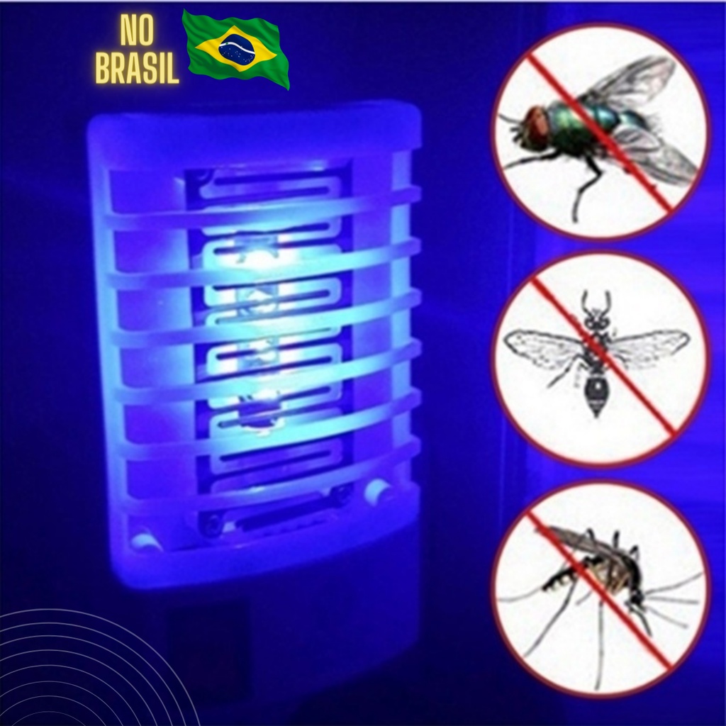 Aparelho De Matar Mosquito Mosca Inseto Pernilongo Eletrico - Escorrega ...