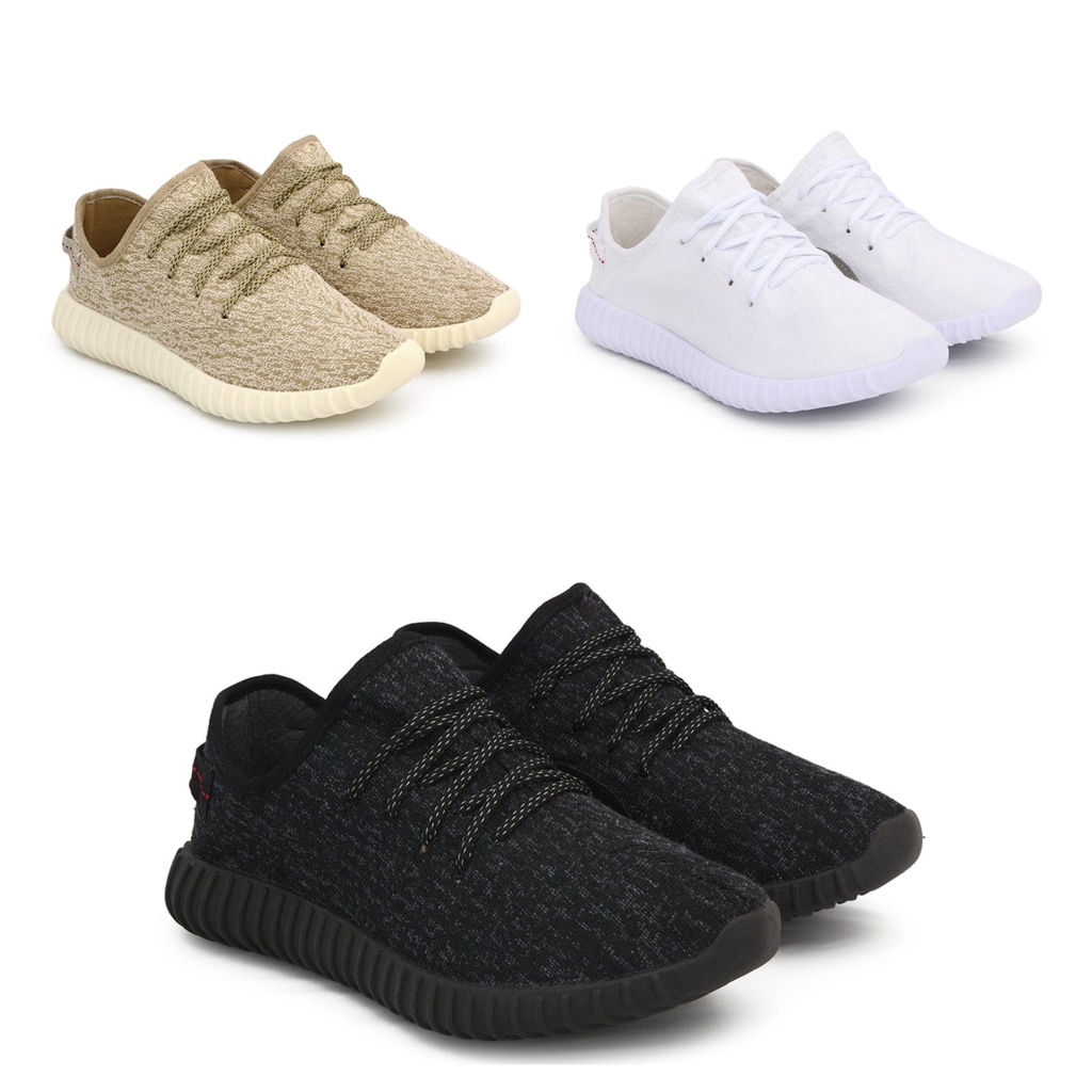 Kit Tenis Masculino Academia Super Confortavel Yzy Yezzy Boost 2 pares ...
