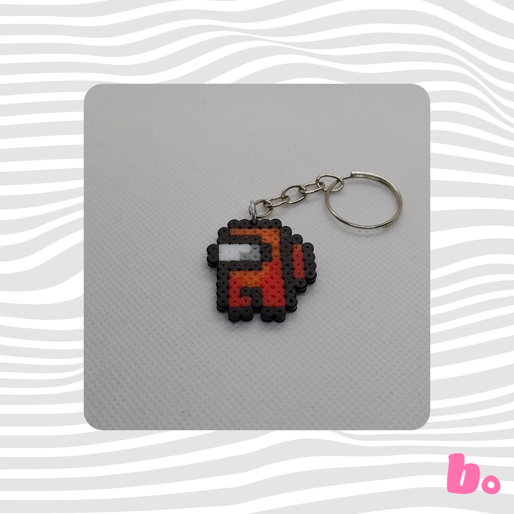 Chaveiro - Among Us (Hama beads/perler beads/pixel art) | Shopee Brasil