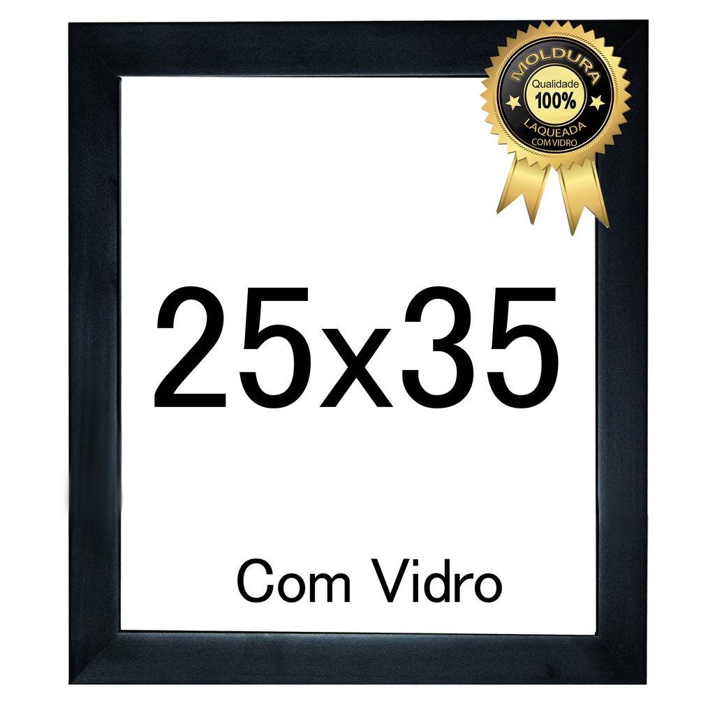 Kit 3 Molduras 25x35 Cm Com Vidro | Shopee Brasil