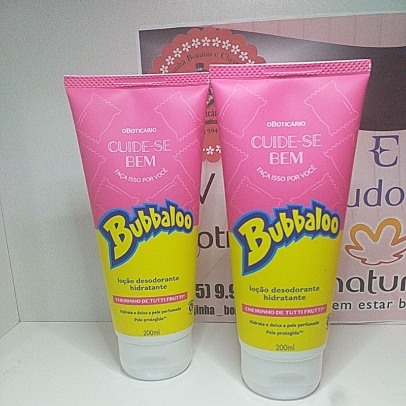 CREME PARA O CORPO BUBBALOO | Shopee Brasil