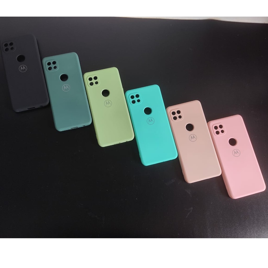 Case Capa Capinha com veludo Moto G 5G colorida + Película 9D (opcional ...