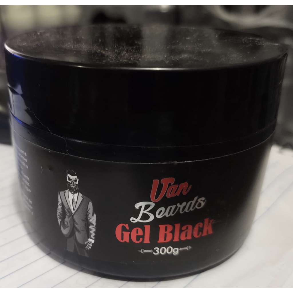 Van Beards Gel Black 300g | Shopee Brasil