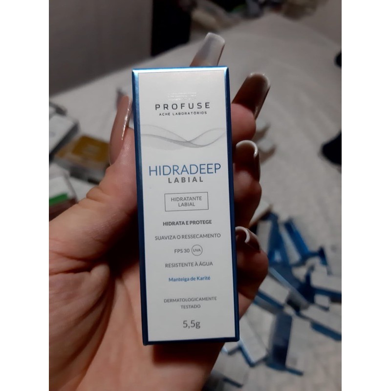 Hidratante Labial Profuse Hidradeep FPS 30 5,5g | Shopee Brasil