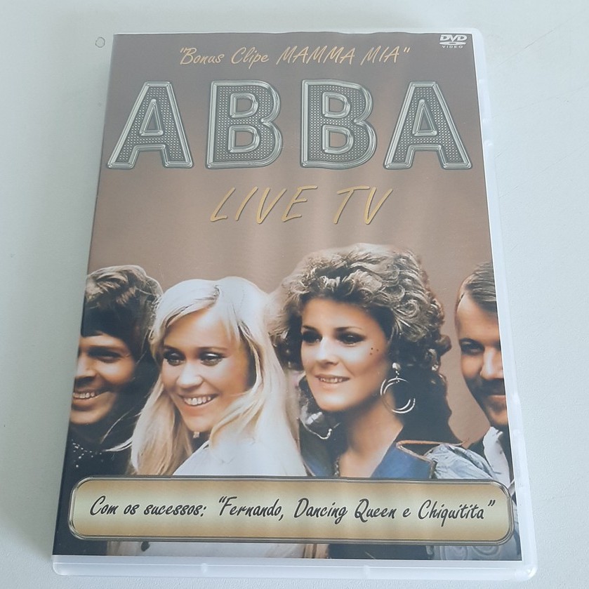 DVD ABBA - Live TV | Shopee Brasil