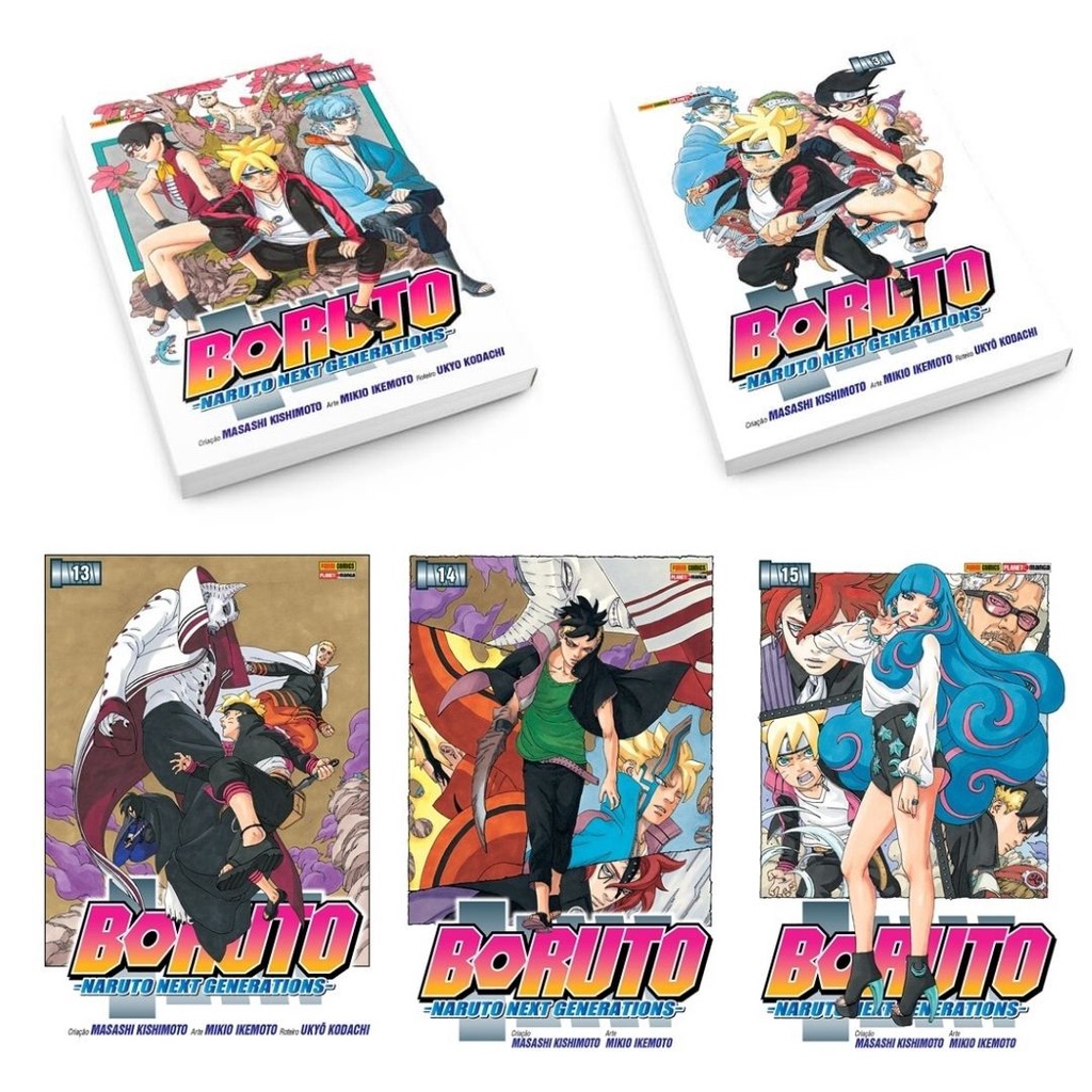 Boruto: Naruto Next Generations - 14,15,16 - Novo Lacrado | Shopee Brasil
