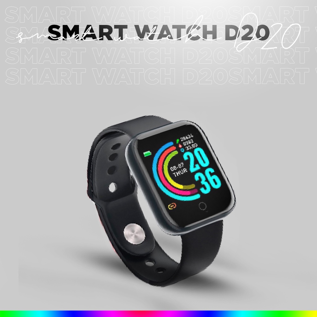 Smart Watch D20 | Shopee Brasil