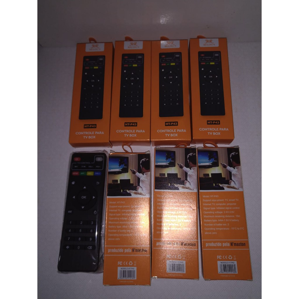 Controle de Tv Box original universal entrega rápida | Shopee Brasil