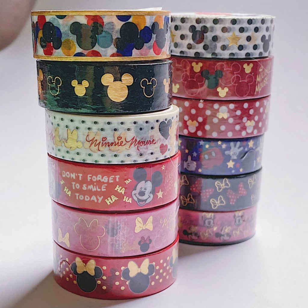 Washi Tape Mickey Mouse - Unid. (Escolha o Modelo) | Shopee Brasil