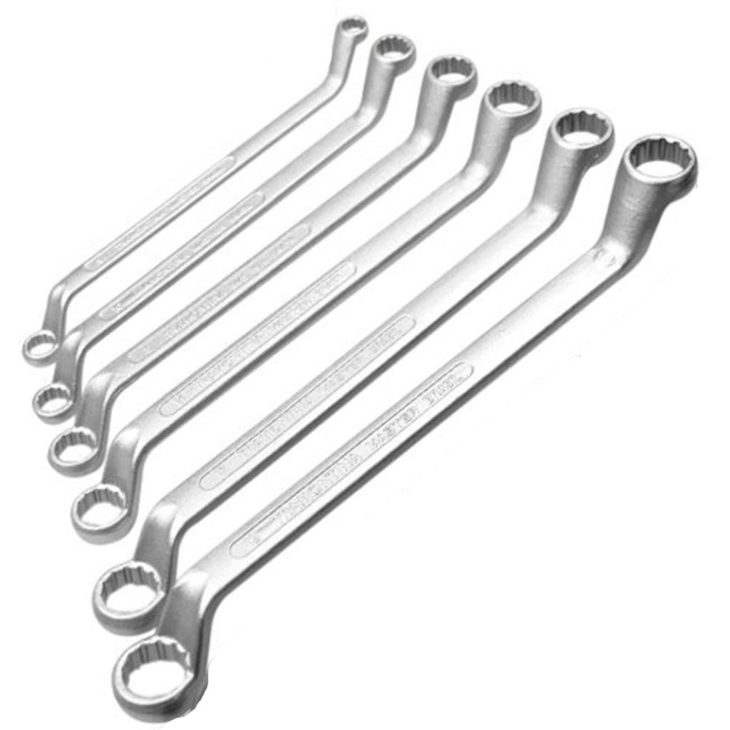 Jogo De Chaves Estrela Estriadas 6 Peças 6 A 17mm Kit De Chave Estrela ...