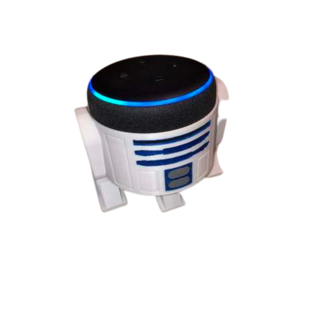 Suporte Echo Dot 3 Geração Alexa Amazon Star Wars Robô R2D2 Pronta ...