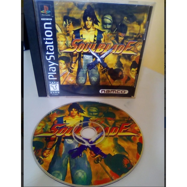 Soul Blade Ps1 Prata Em Bom Estado Playstation 1 Prensado | Shopee Brasil