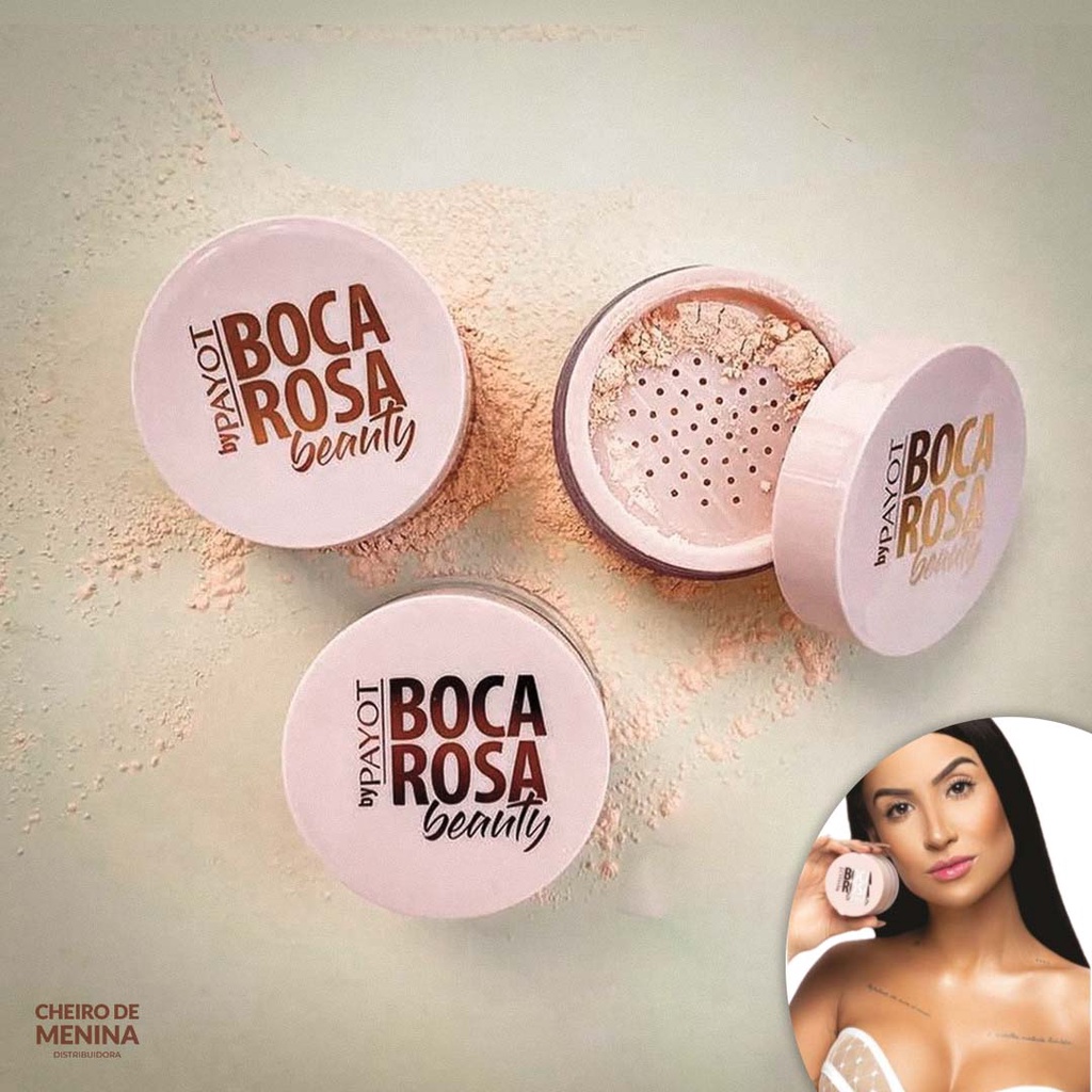 Boca Rosa Pó Facial Solto by Payot Textura ultra-fina - Acabamento ...