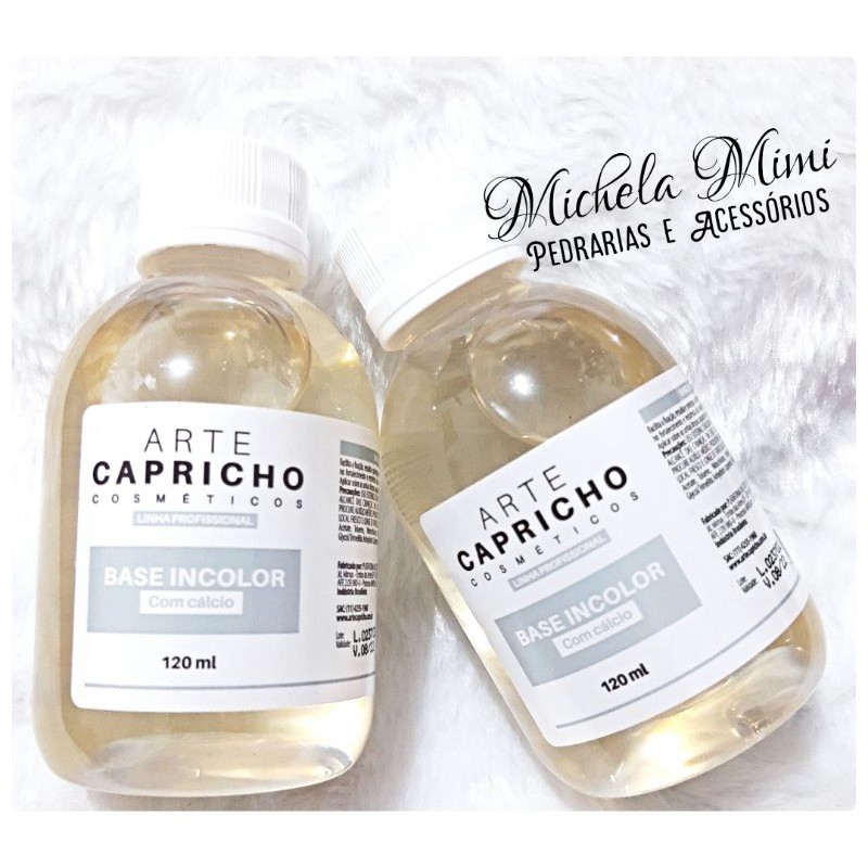 Base Arte Capricho Incolor 120ml | Shopee Brasil