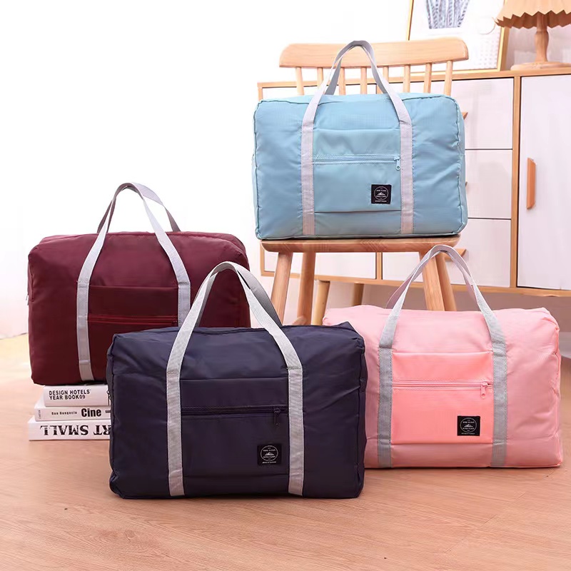 Bolsa mala para viagem dobrável impermeável com grande capacidade e ...