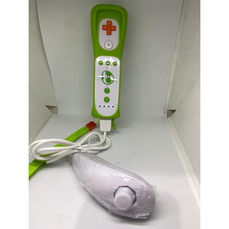 Controle Wii Remote Plus Integrado + Nunchuck - Para Nintendo Wii e Wii ...