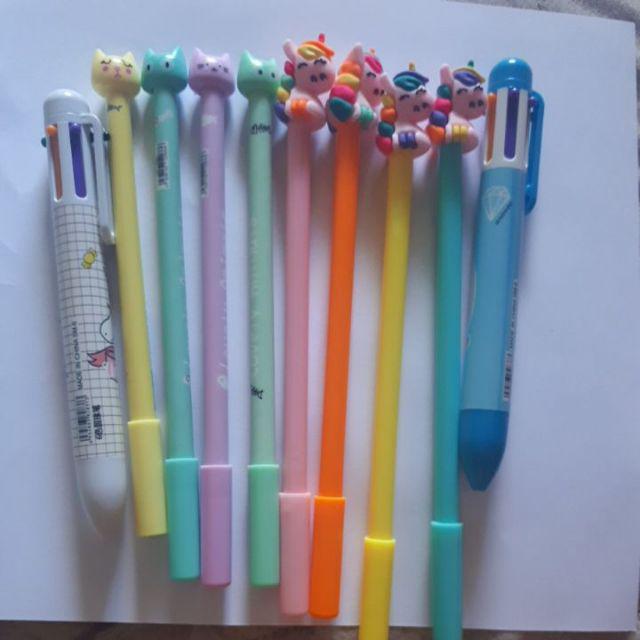 4 pçs Caneta de Desenho Preta Criativa Neutra Coreana / Material ...