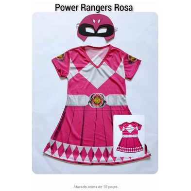 Fantasia Original De Power Ranger Rosa Preços Baixos Em Fantasias
