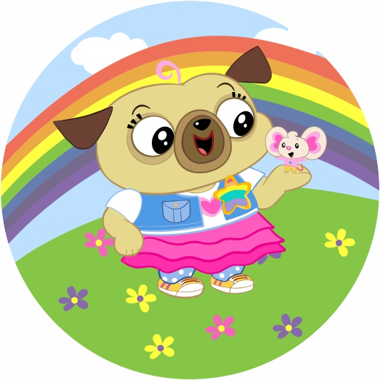 Painel Chip Potato Redondo em Tecido Sublimado | Shopee Brasil