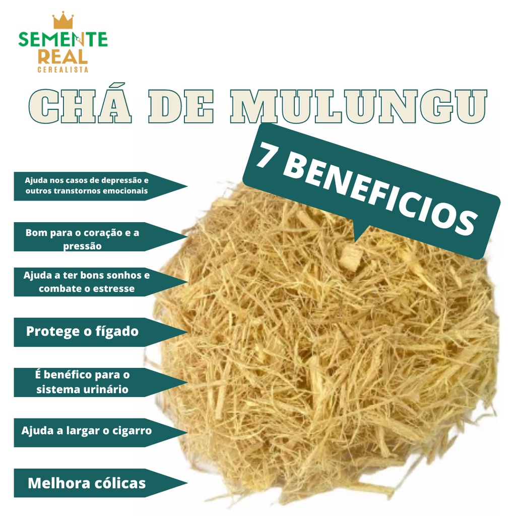 Chá Mulungu 100 GRAMAS | Shopee Brasil