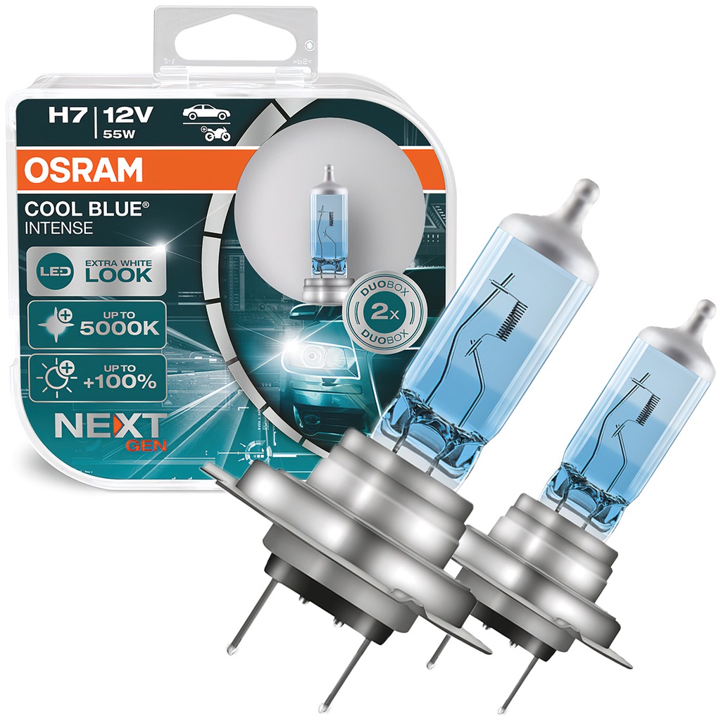 Lâmpada Osram Cool Blue W5W Next Gen T10 4000K 12V Par - Escorrega o Preço