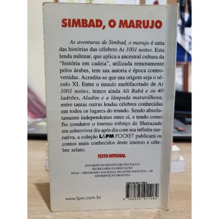 As Aventuras de Simbad, O Marujo (Histórias das 1001 noites) | Shopee ...