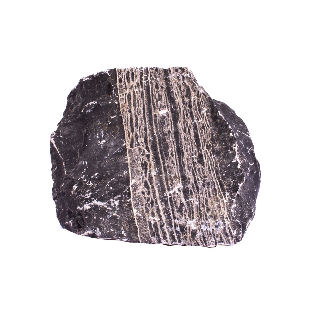 Rocha natural enfeite aquario Soma Black and White Rock BWR1 | Shopee ...