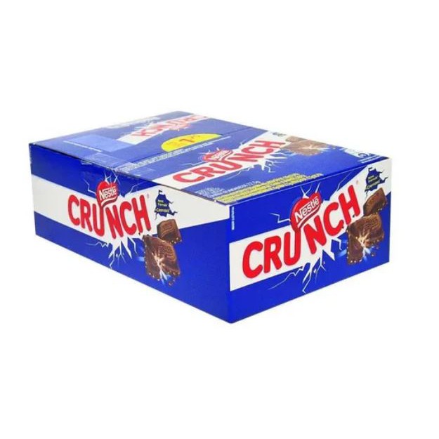 Chocolate Crunch / 405g / 18 unidades / Caixa !!! | Shopee Brasil