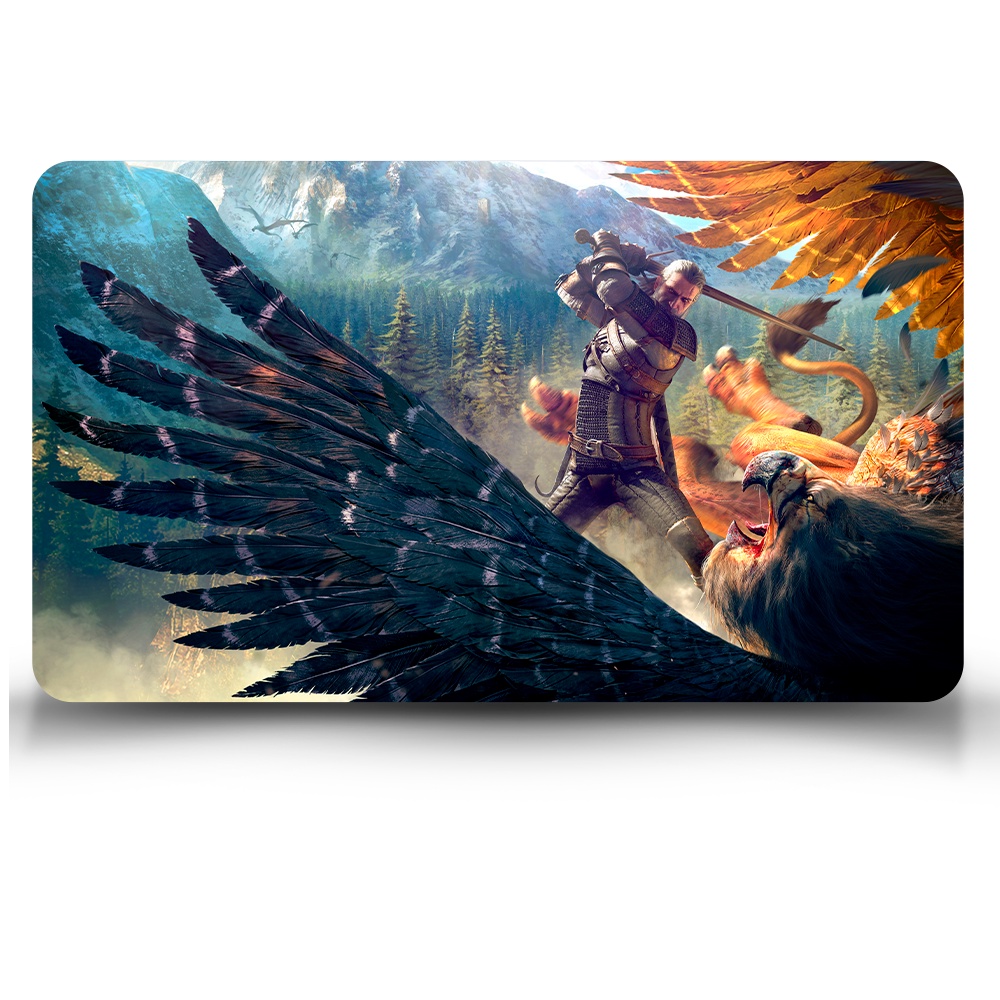 Mouse Pad Gamer The Witcher Geralt e Glifo | Shopee Brasil