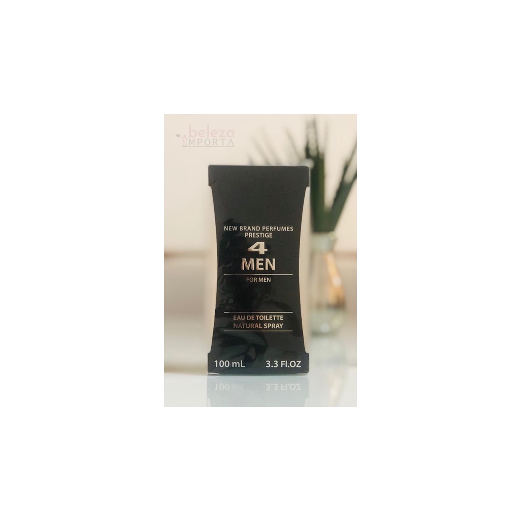 4 Men Eau de Toilette New Brand - Perfume Masculino 100ml | Shopee Brasil
