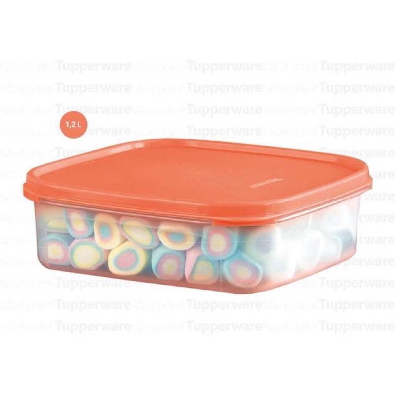 modular quadrado 1,2L Tupperware | Shopee Brasil