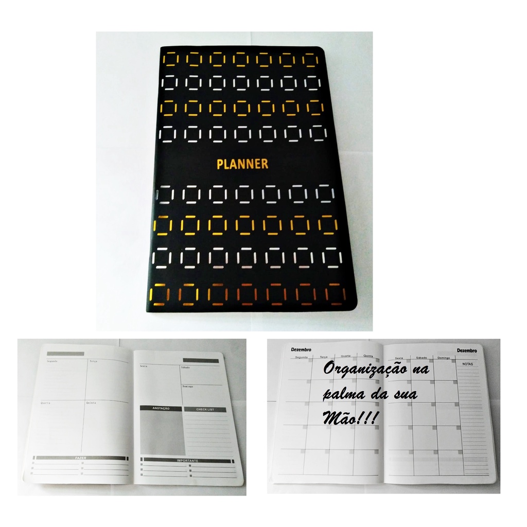 Planner Mensal Bloco Organização | Shopee Brasil