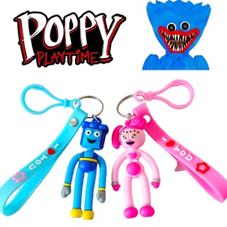 Poppy Playtime 5cm huggy Keychain Toy Huggy Wuggy Keyring Doll Pendant ...