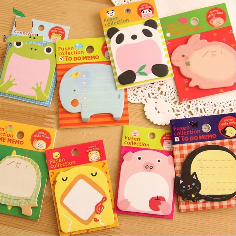 Post It Kawaii importado Bichinhos Divertidos | Shopee Brasil