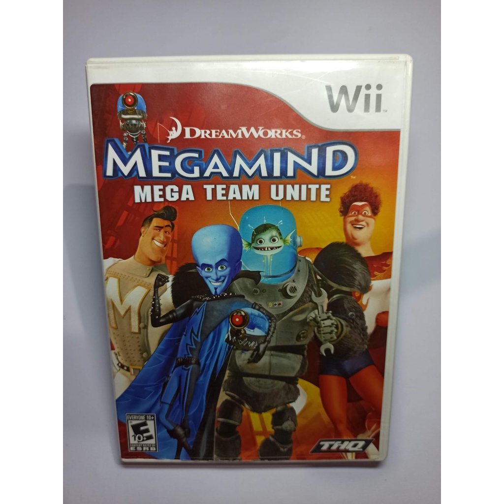 Megamind Mega Team Unite Nintendo Wii Originall | Shopee Brasil