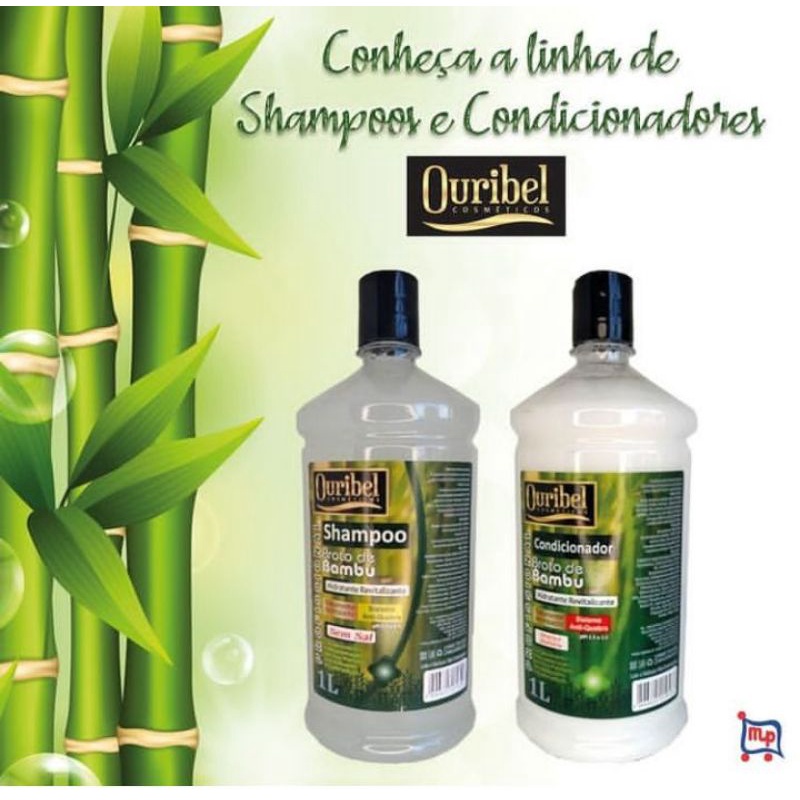 kit completo shampoo 1l e condicionador 1l tratamento completo para ...