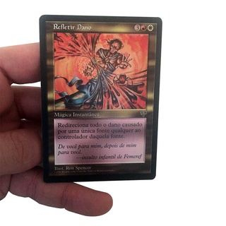 Magic The Gathering MTG Refletir Dano / Reflect Damage Miragem | Shopee ...