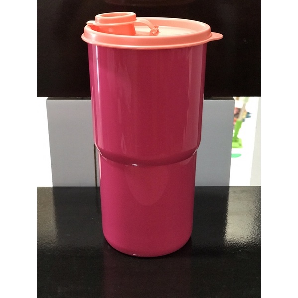 Copo Guarda Suco Rosa Tupperware 875ml | Shopee Brasil