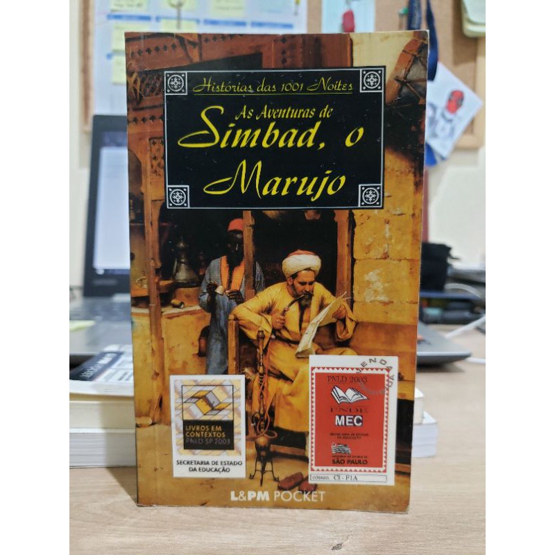 As Aventuras de Simbad, O Marujo (Histórias das 1001 noites) | Shopee ...