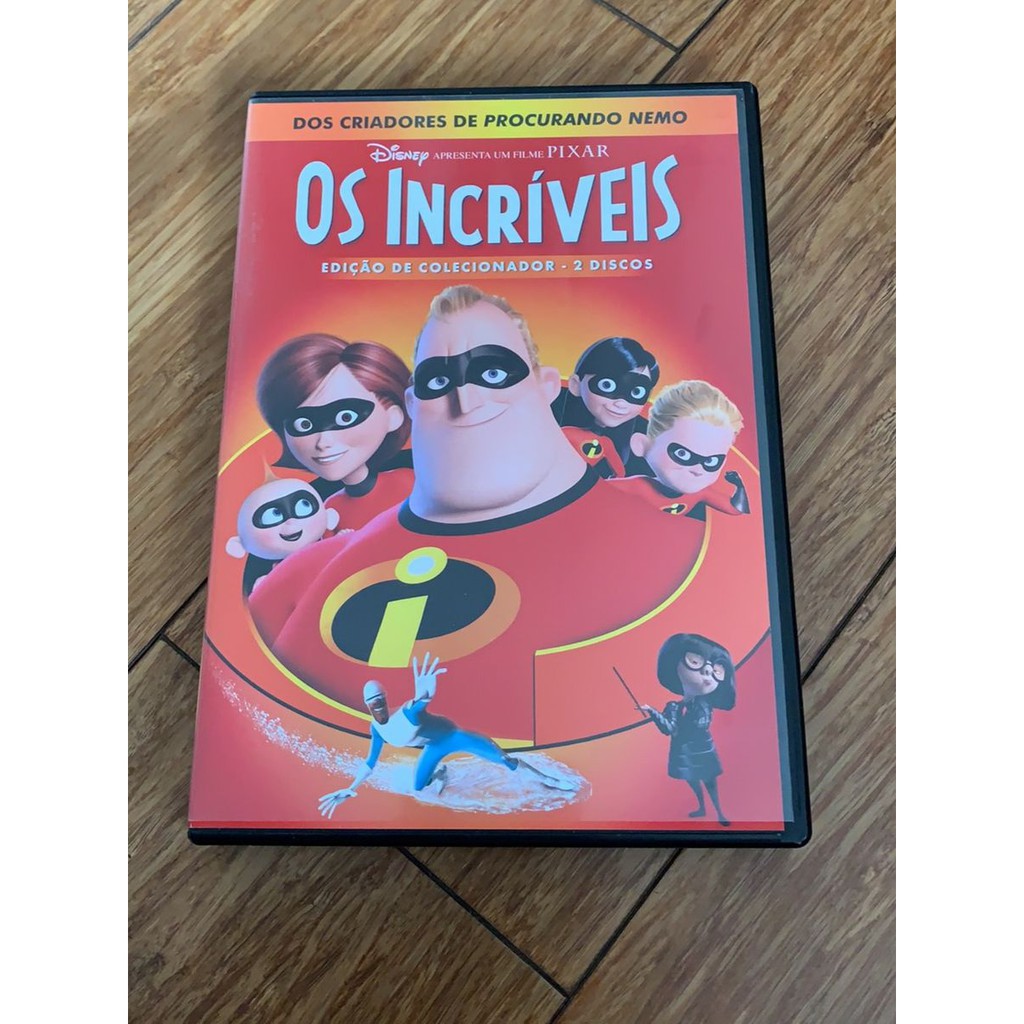 DVD Disney Pixar Os Incríveis 2 (Original Lacrado) - Escorrega o Preço