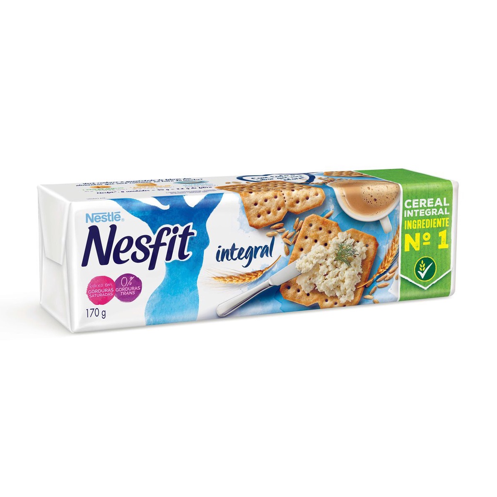 Biscoito Integral Nesfit Nestle 170 Grs | Shopee Brasil