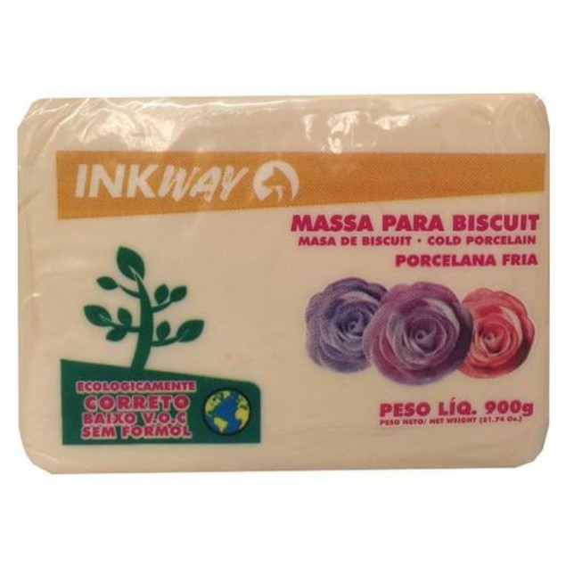 Massa para Biscuit 900g Ink Way Pele Amarelada | Shopee Brasil