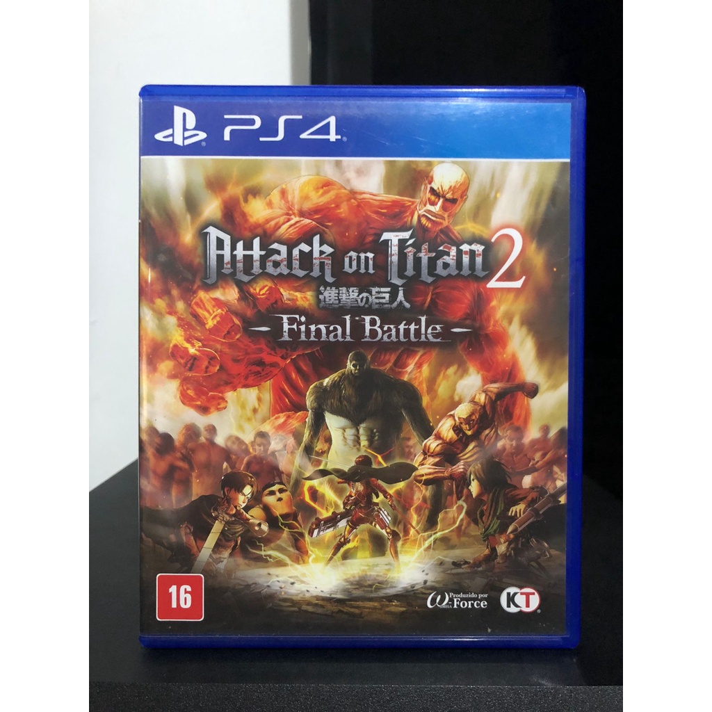 Attack on Titan 2 Final Battle - PS4 | Shopee Brasil